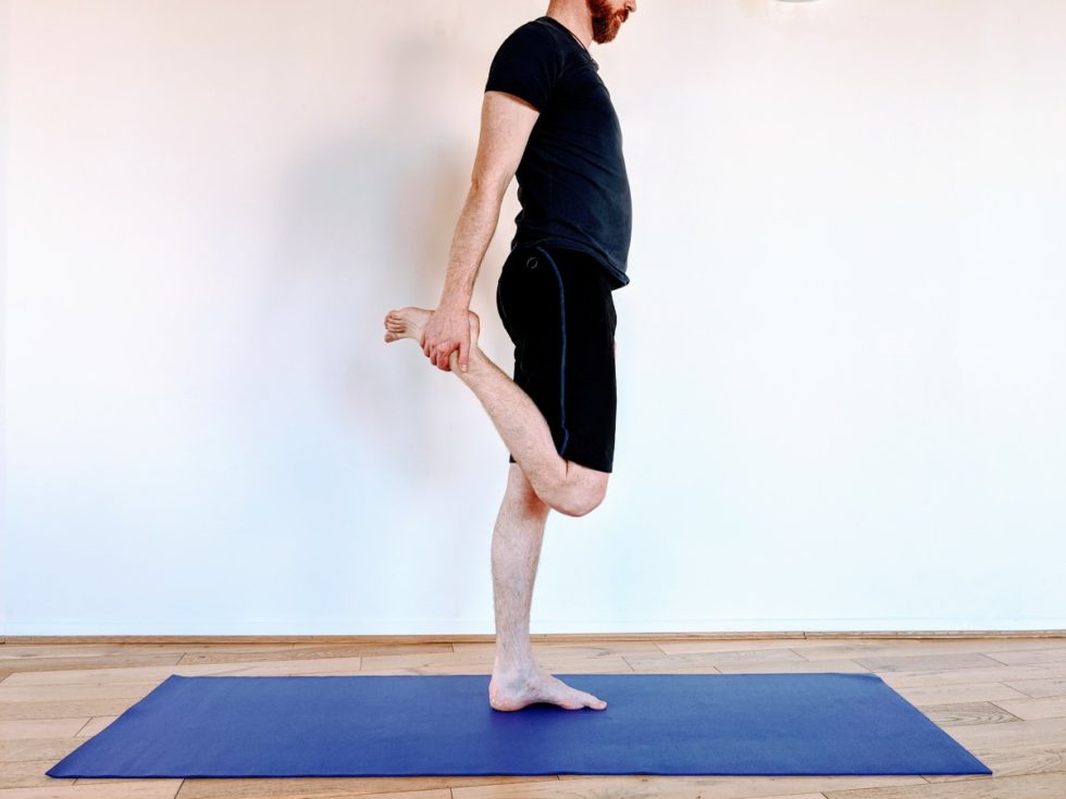 Front of thigh, or Quad stretches - Relax Release Renew